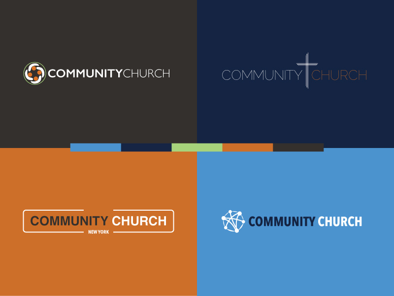 Community Church Logo Ideas 2 by Chase Douglas on Dribbble