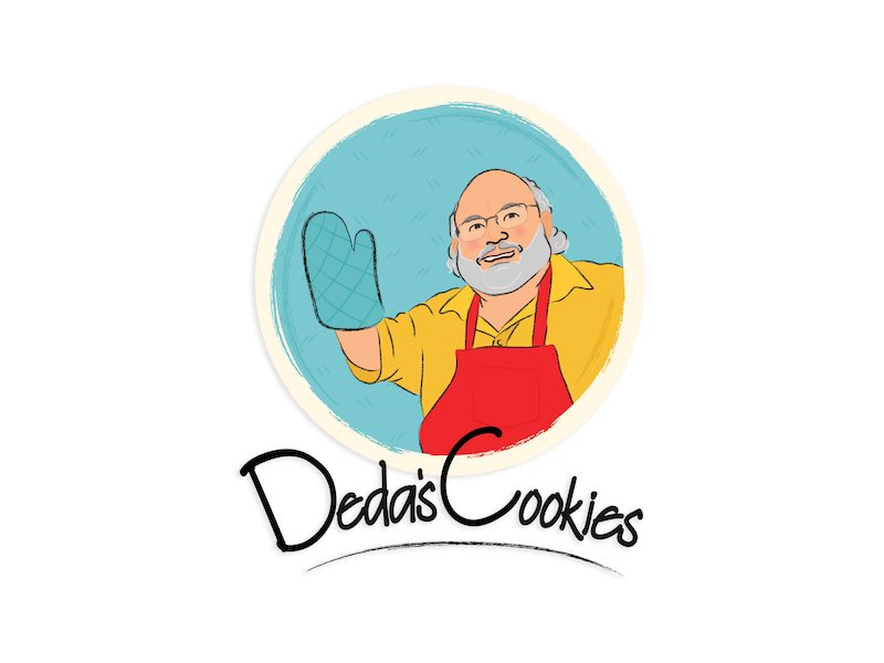 Deda's Cookies Logo by Beth Anne Davis on Dribbble