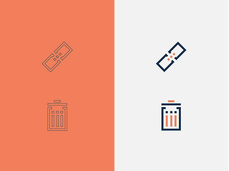 Icon close-up by Gemma Estadella Colomé on Dribbble