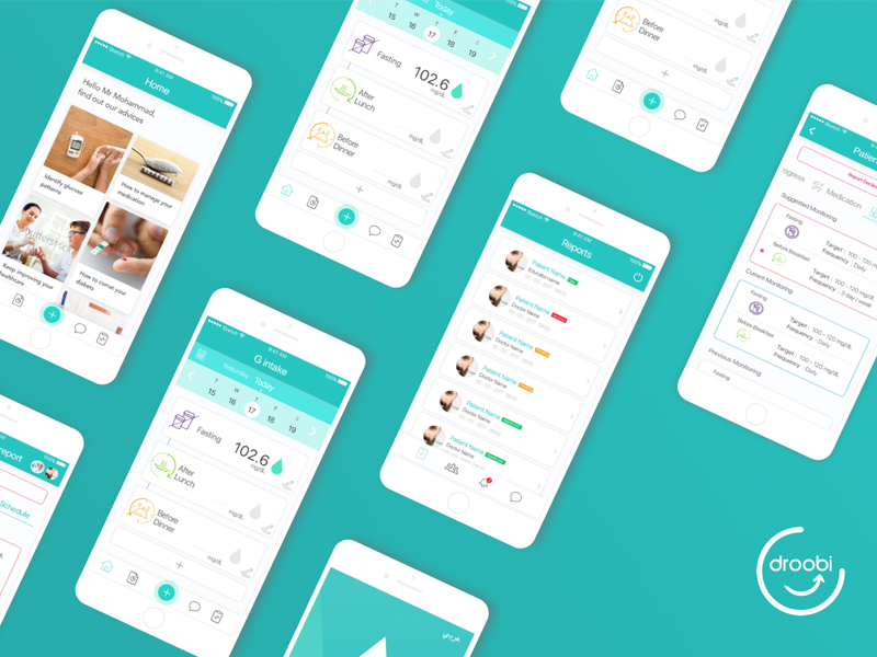 Droobi health by Astrolab agency on Dribbble