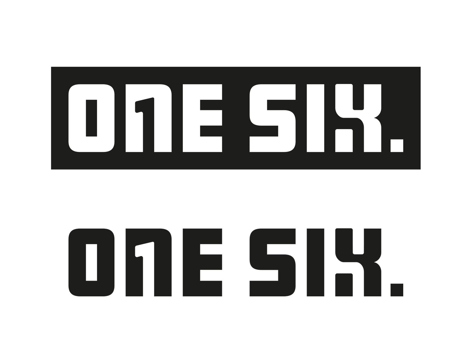 One Six by Paul Sterry on Dribbble