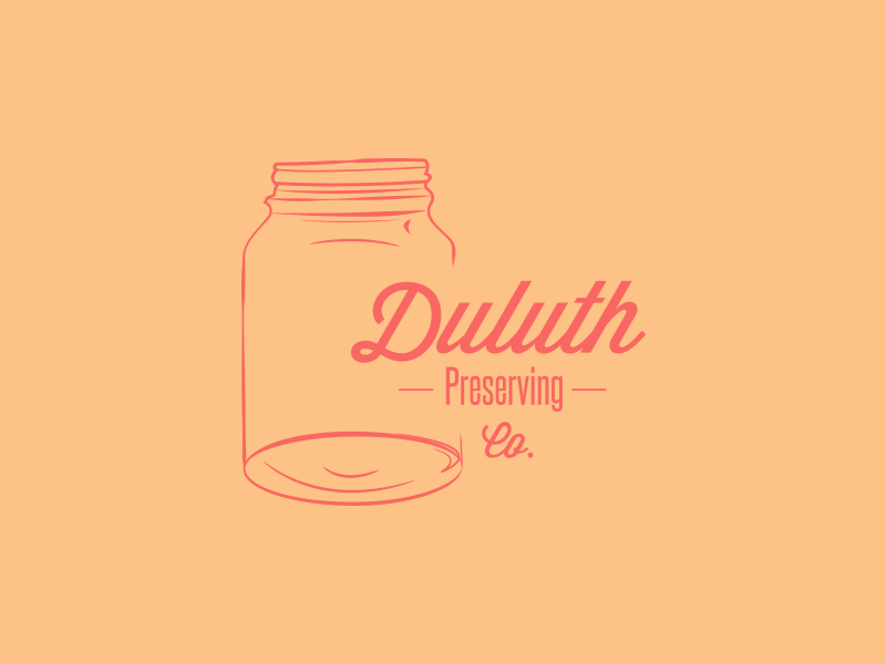 Duluth Preserving Company logo by Paul M. Connolly III on Dribbble