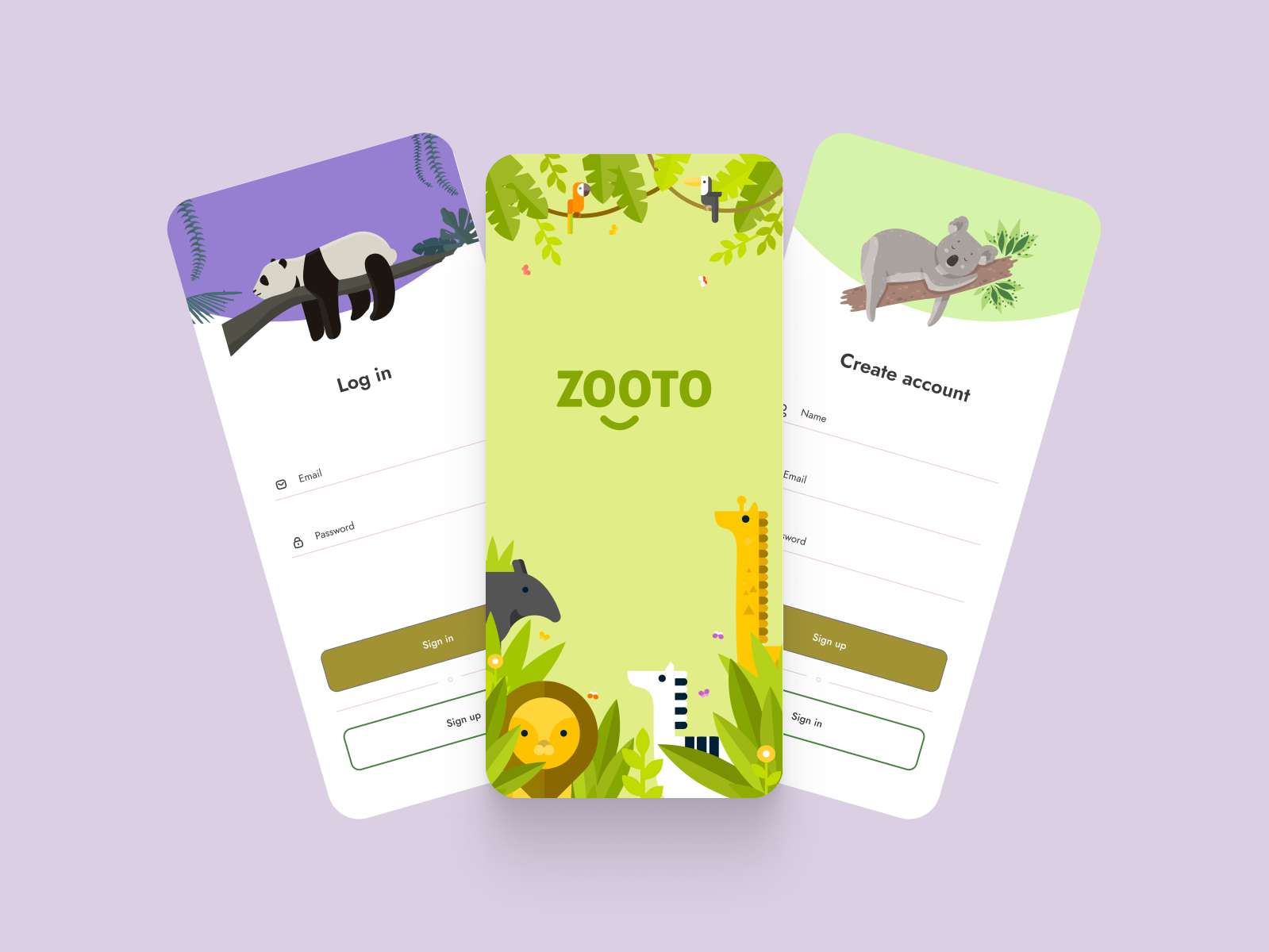 Zoo App Registration Process by Md. Anikul Islam on Dribbble