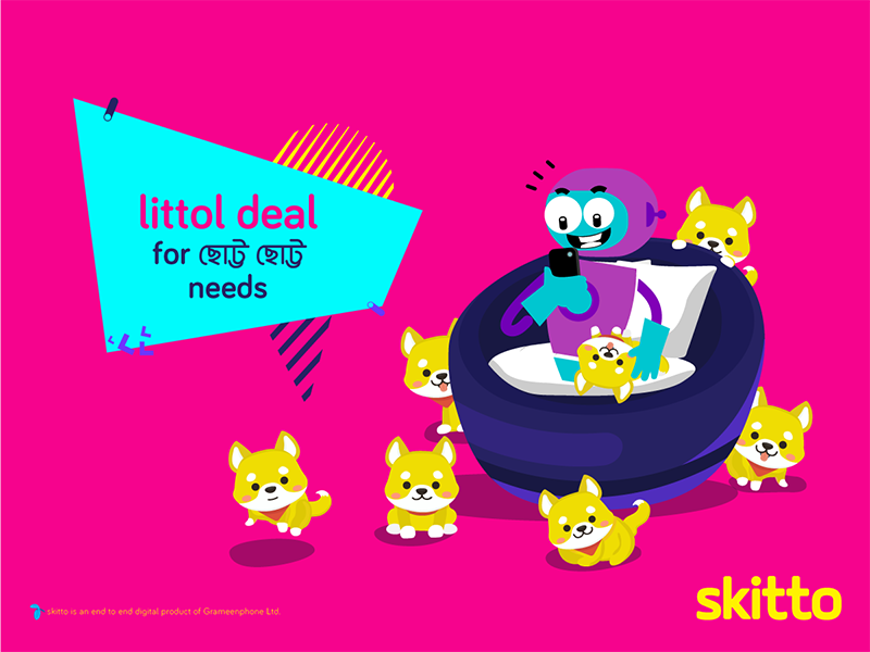 Skitto by Sunny Haque on Dribbble