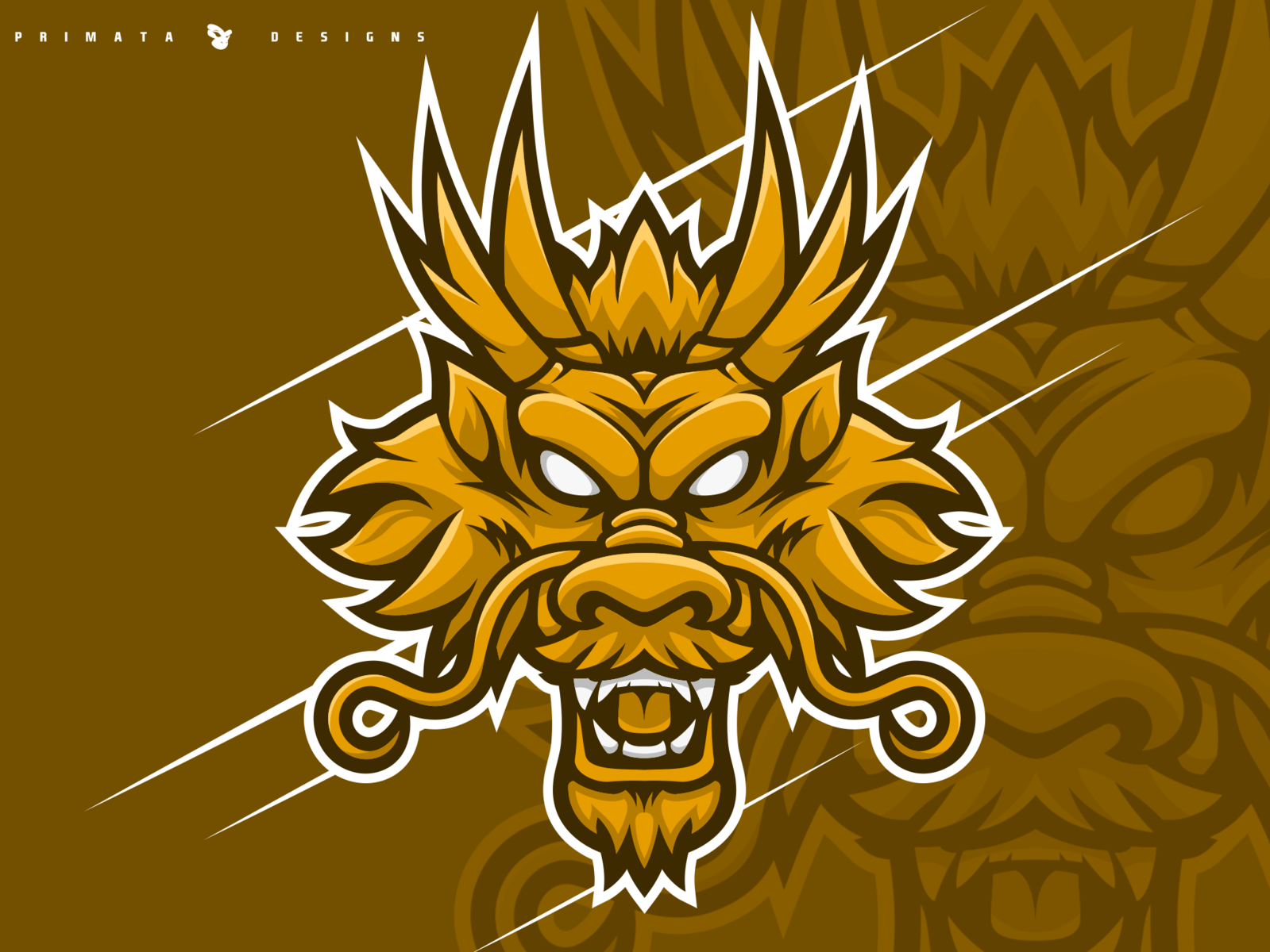 Ryujin Dragon by Primata Designs on Dribbble