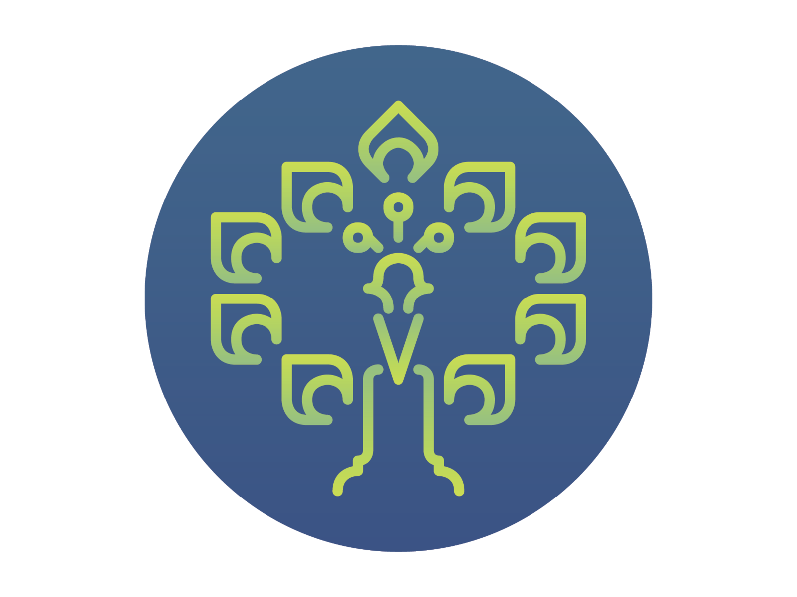 Icon Peacock by Joshua Dages Art on Dribbble