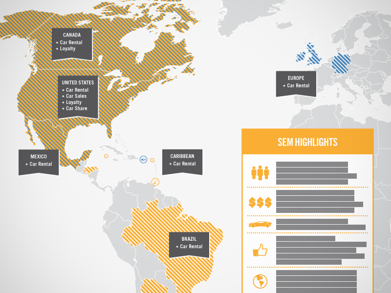 Map with Stats by Meryl Friedman on Dribbble
