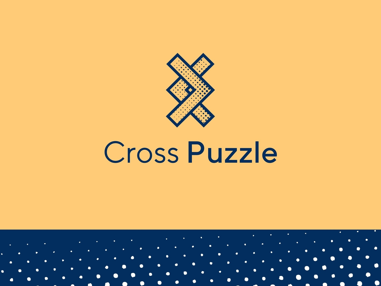 Cross Puzzle Logo Design By Harpreet Singh On Dribbble