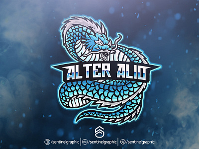 ALTER ALIO Logo | Dragon Mascot Logo Sport by Teng Studio on Dribbble