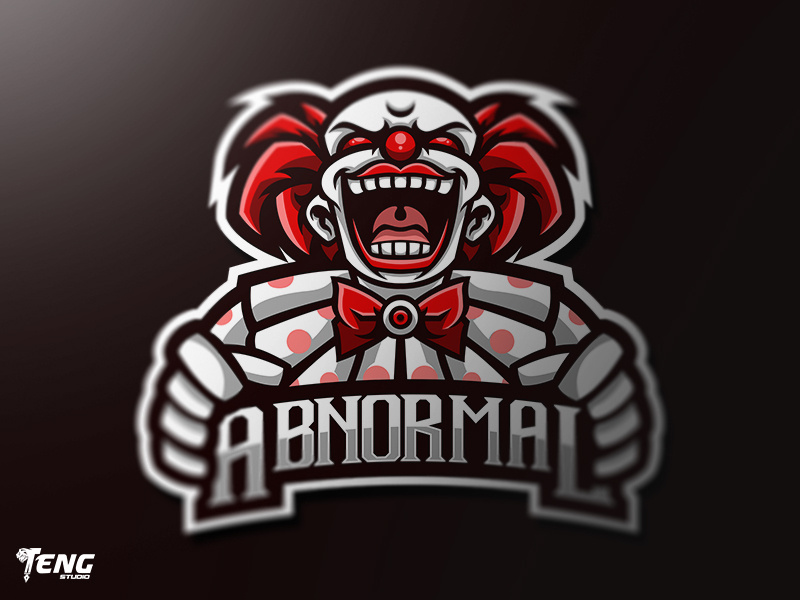 ABNORMAL CLOWN Mascot Character Vector by Teng Studio on Dribbble
