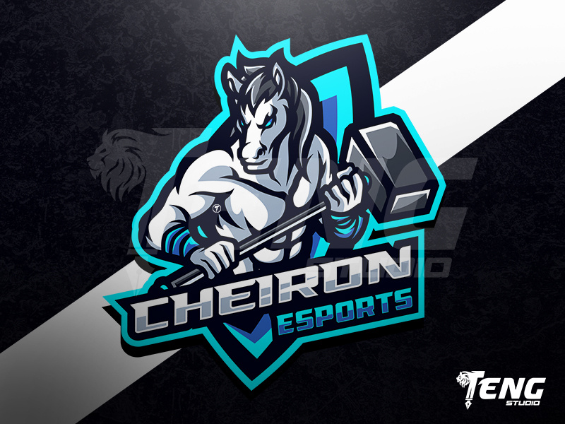 CHEIRON ESPORTS LOGO ESPORT SPORT CHARACTER VECTOR by Teng Studio on Dribbble