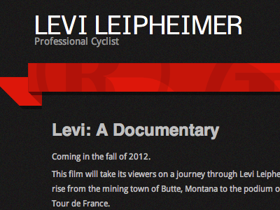 Levi by Joshua Talbot on Dribbble