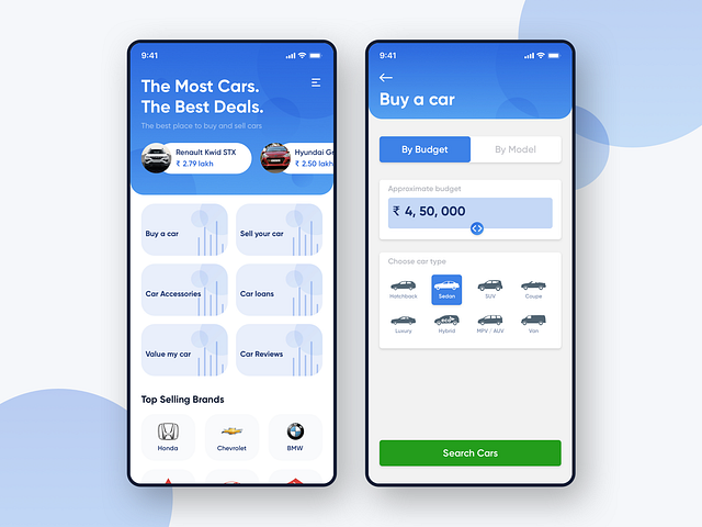Car Marketplace App by Aravind Little Jack on Dribbble
