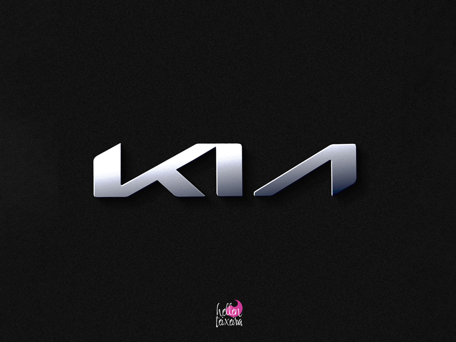 Proposal for Kia logo adjustment - #2 by Hellen Teixeira on Dribbble