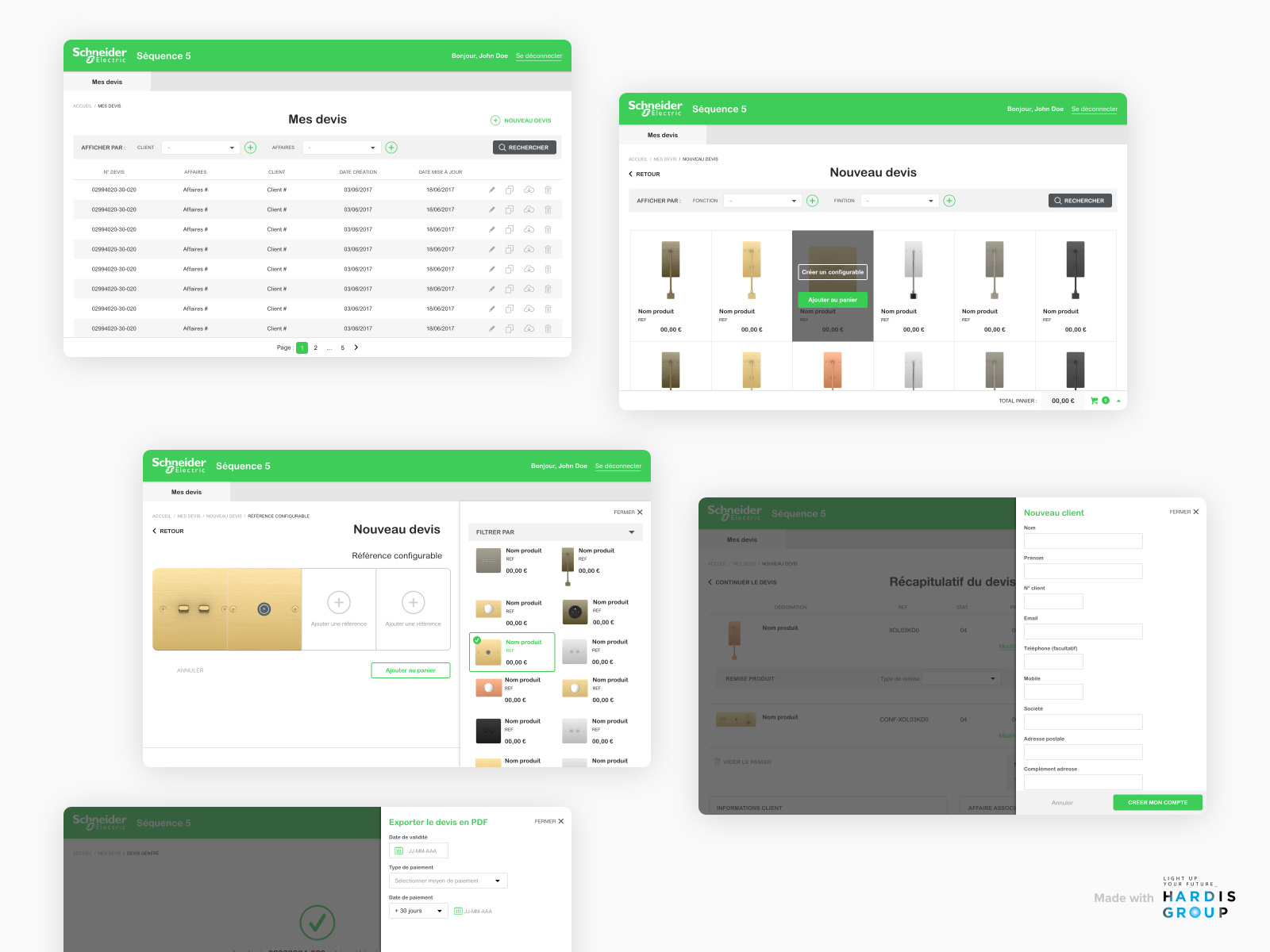 Custom electrical outlet - Schneider Electric by Mickaël on Dribbble