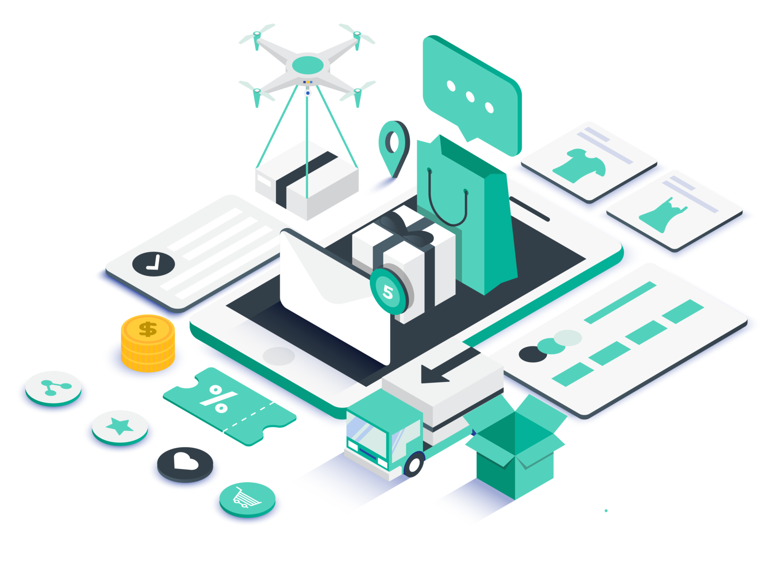 Isometric Design By Abs Jony On Dribbble