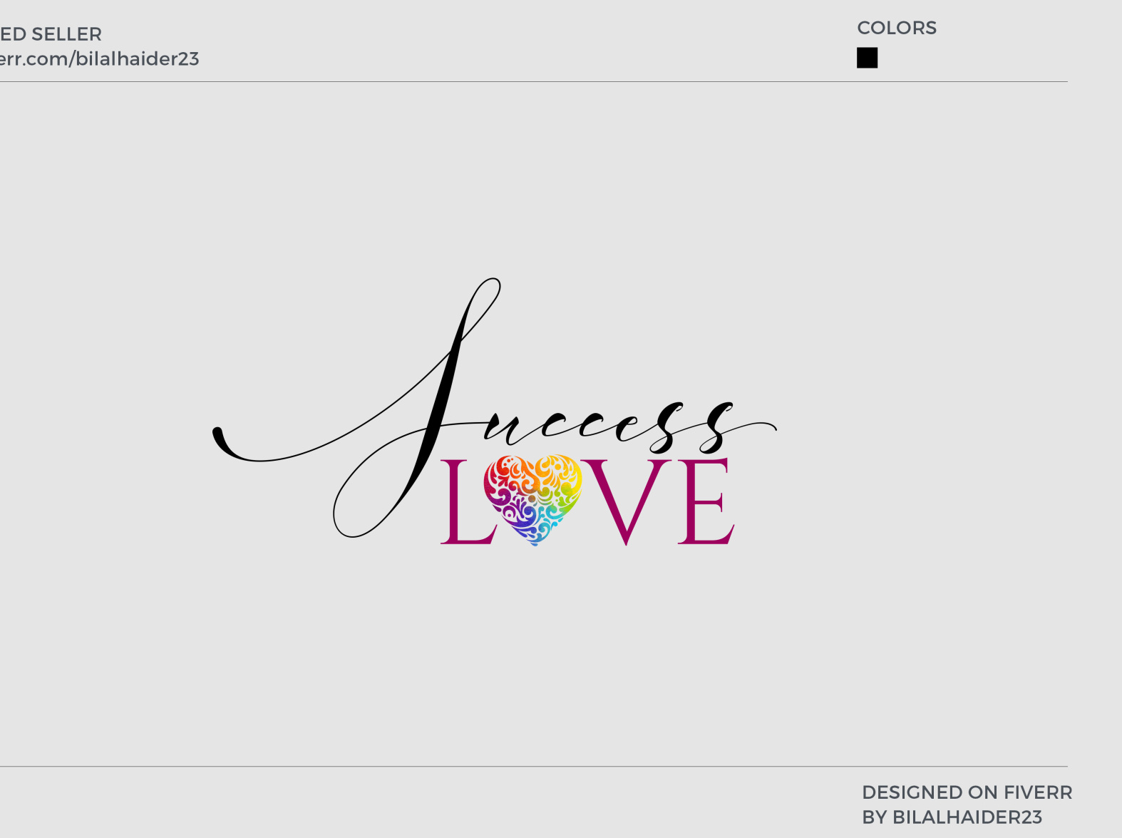 Success love by Bilal Haider - Logo Designer on Dribbble