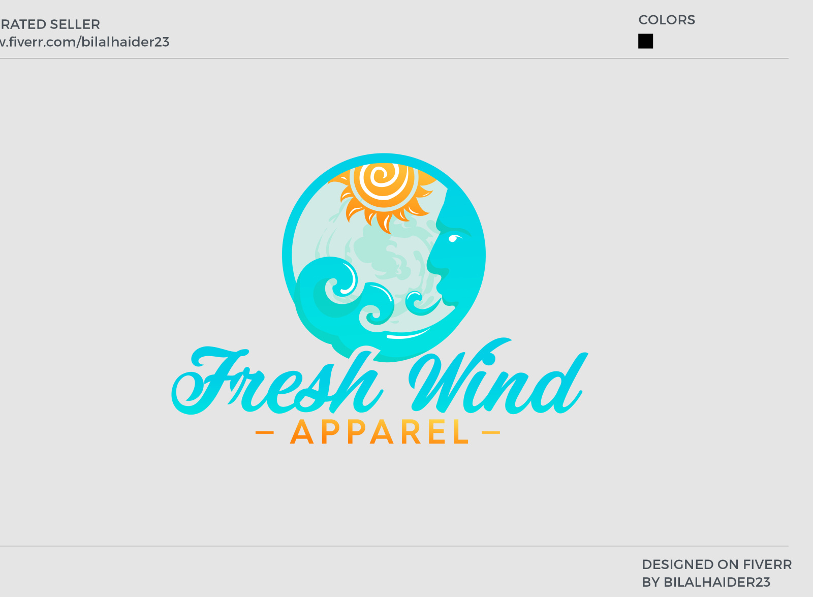 Fresh Wind by Bilal Haider - Logo Designer on Dribbble
