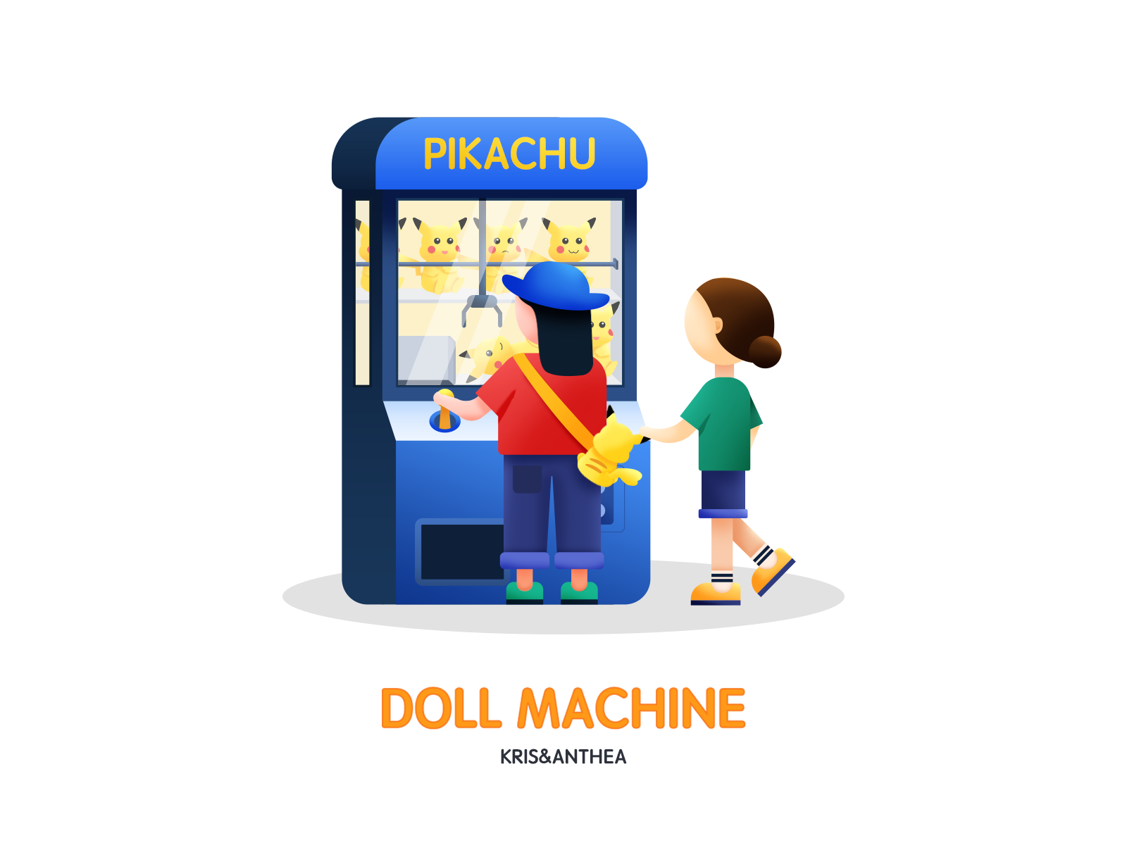Doll machine by Kkkkris on Dribbble