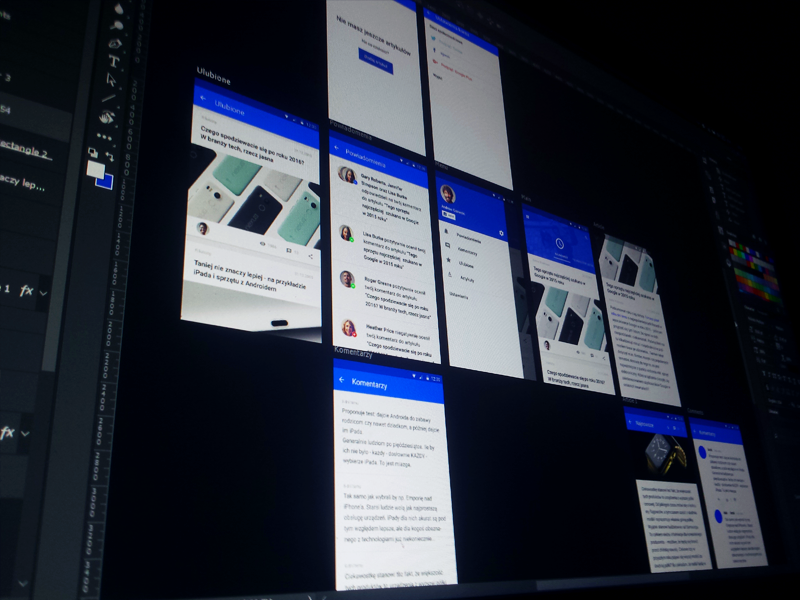 Mobile News App by Andrew Gaewski on Dribbble