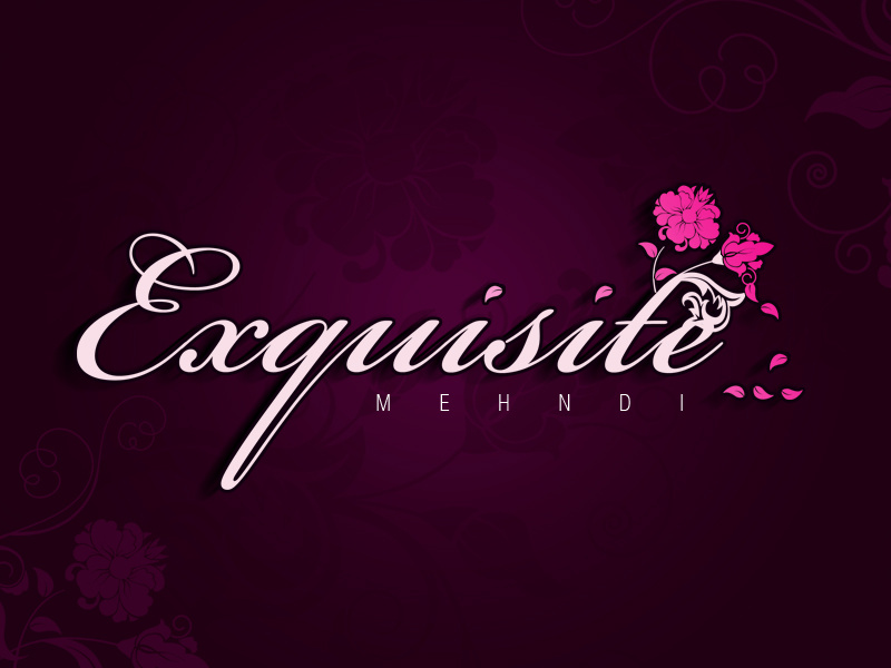 Logo for Exquisite Mehndi by Abdul Samad on Dribbble