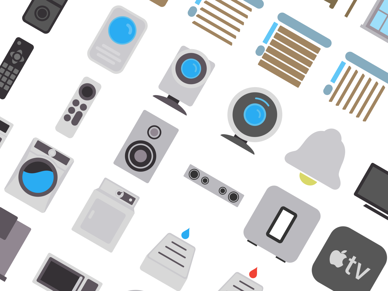 HomeKit Icons by Justin Latham on Dribbble