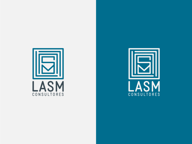 LASM Consultores Monogram by Kiddo™ Estudio on Dribbble