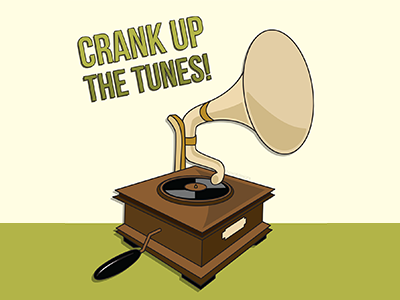Crank up tunes! by Lauren Howat on Dribbble