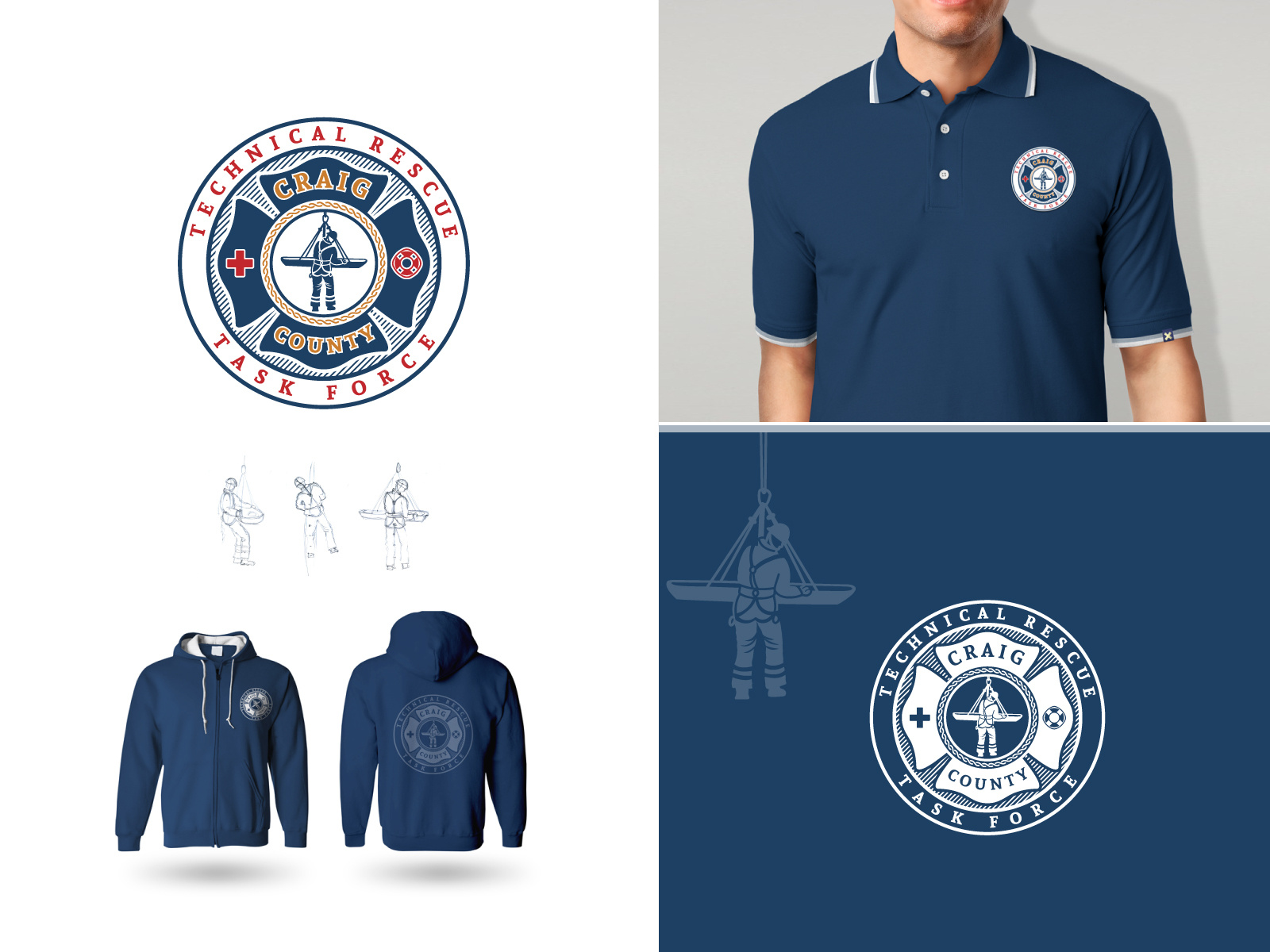 Craig County Technical Rescue - Logo by Aylin Hakova on Dribbble