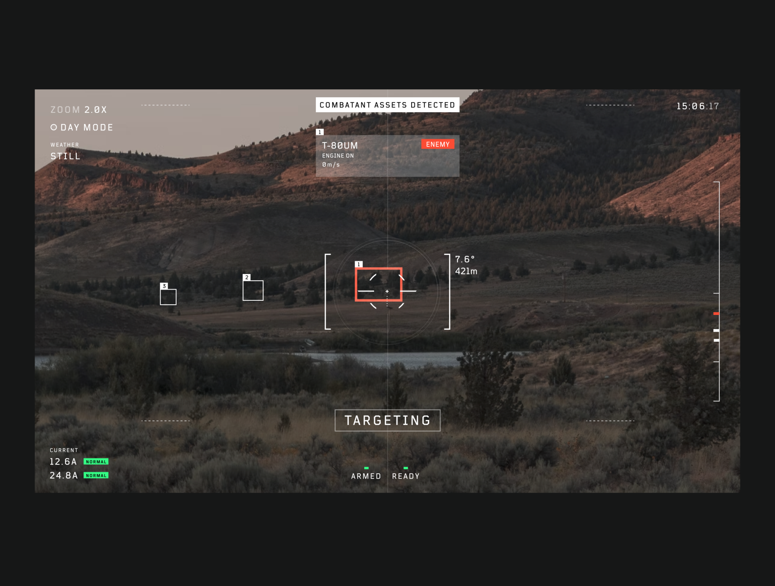 Shoulder-fired missile 02 [Combat UI] by Alex Galagan on Dribbble