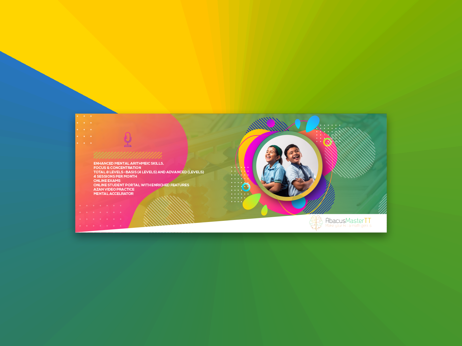 ABACUS MASTER IT SOCIAL MEDIA BANNER DESIGN by Kazi Faiz Ahmed on Dribbble