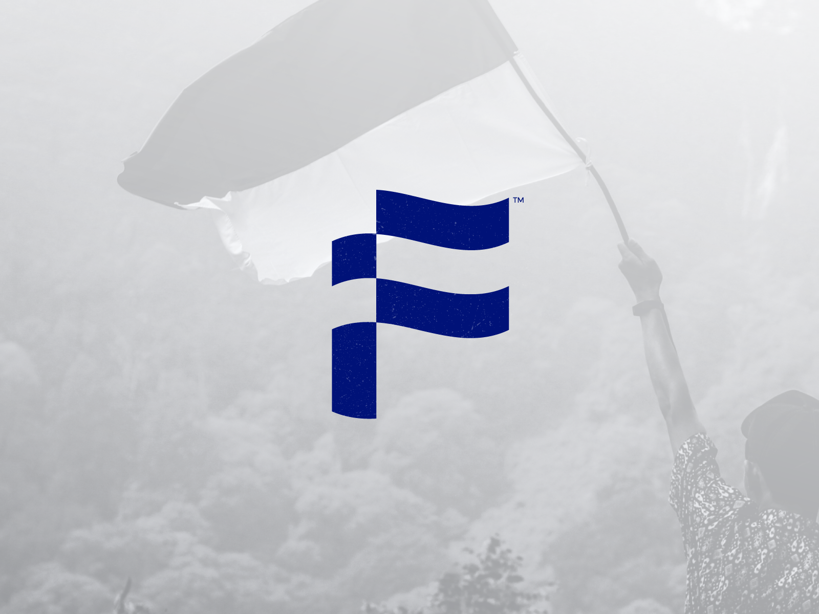F + Flag Logo by Manuel Cordero on Dribbble