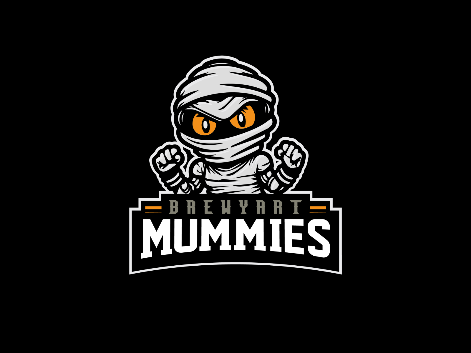 Mummy - Horror Mascot Logo by Brewyart Creative Design on Dribbble