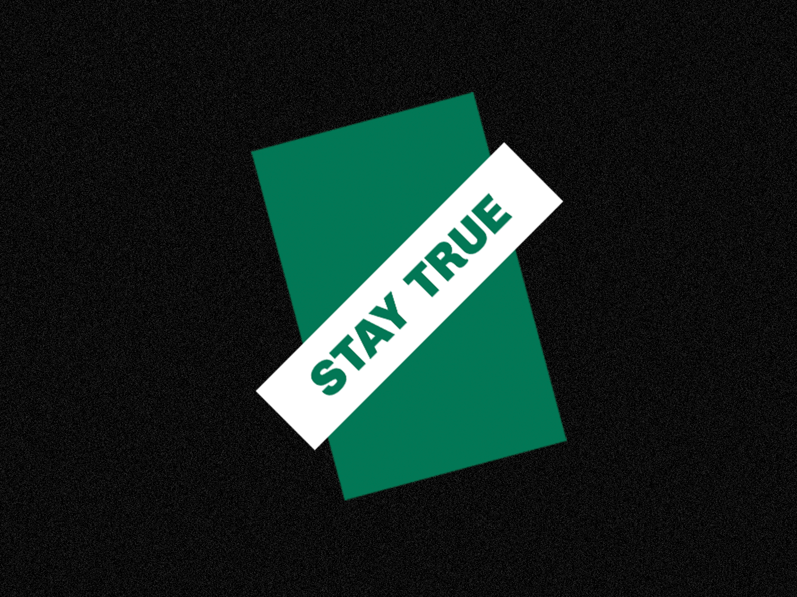 Staytrue 01 by Julieta Bernstein on Dribbble