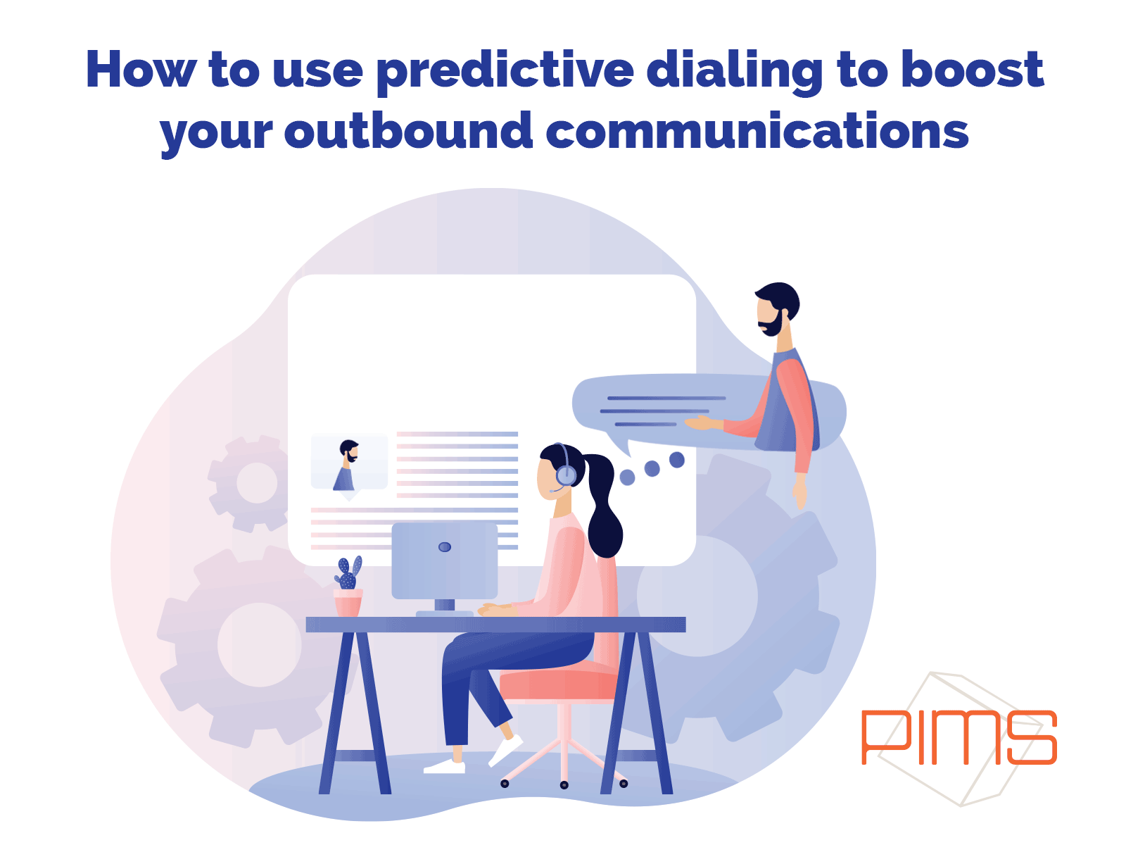 Predictive Dialer Social Media Graphics by Carmen Elyse Adamson on Dribbble