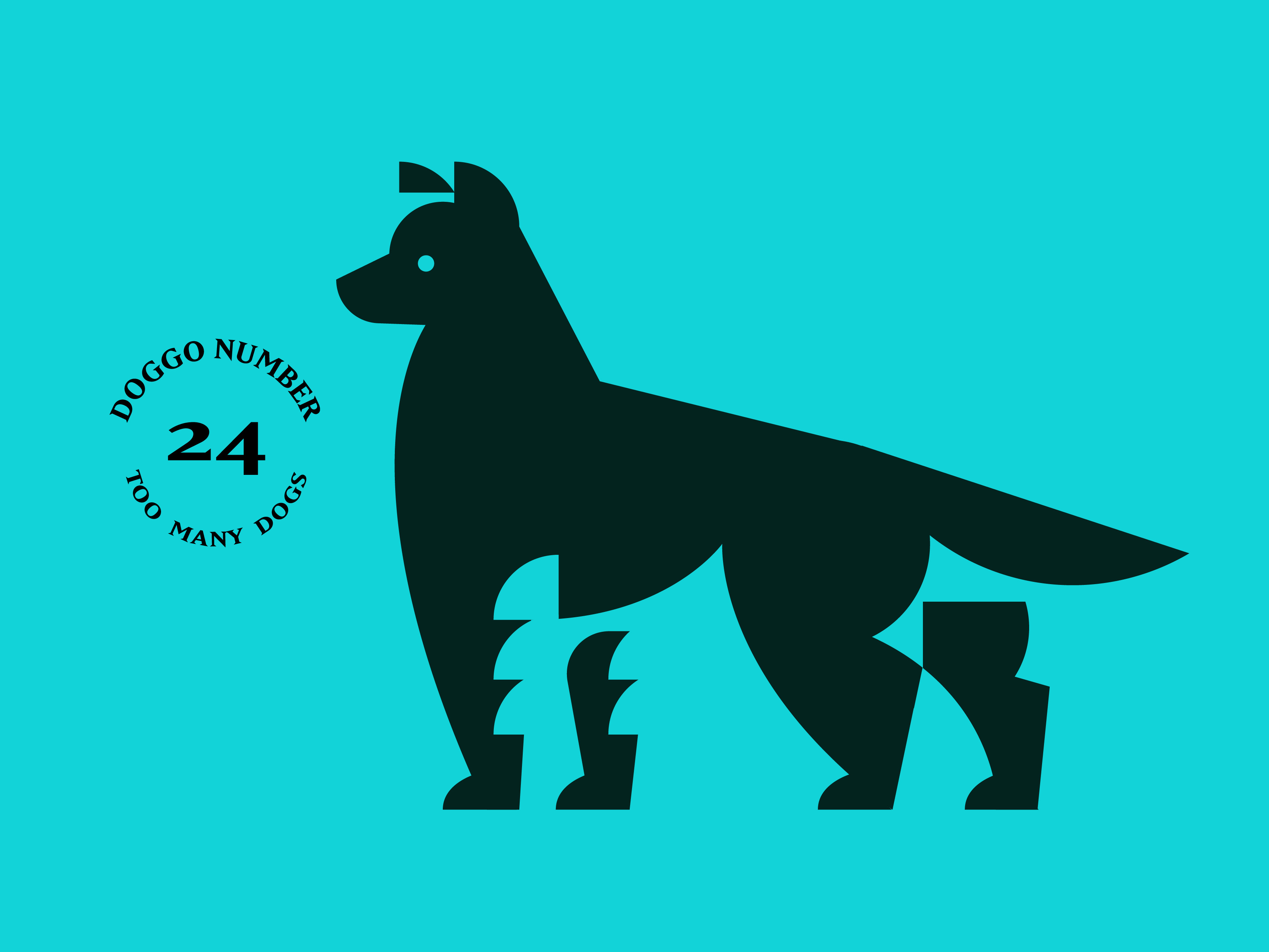 Too Many Dogs by Ellen Mosiman on Dribbble