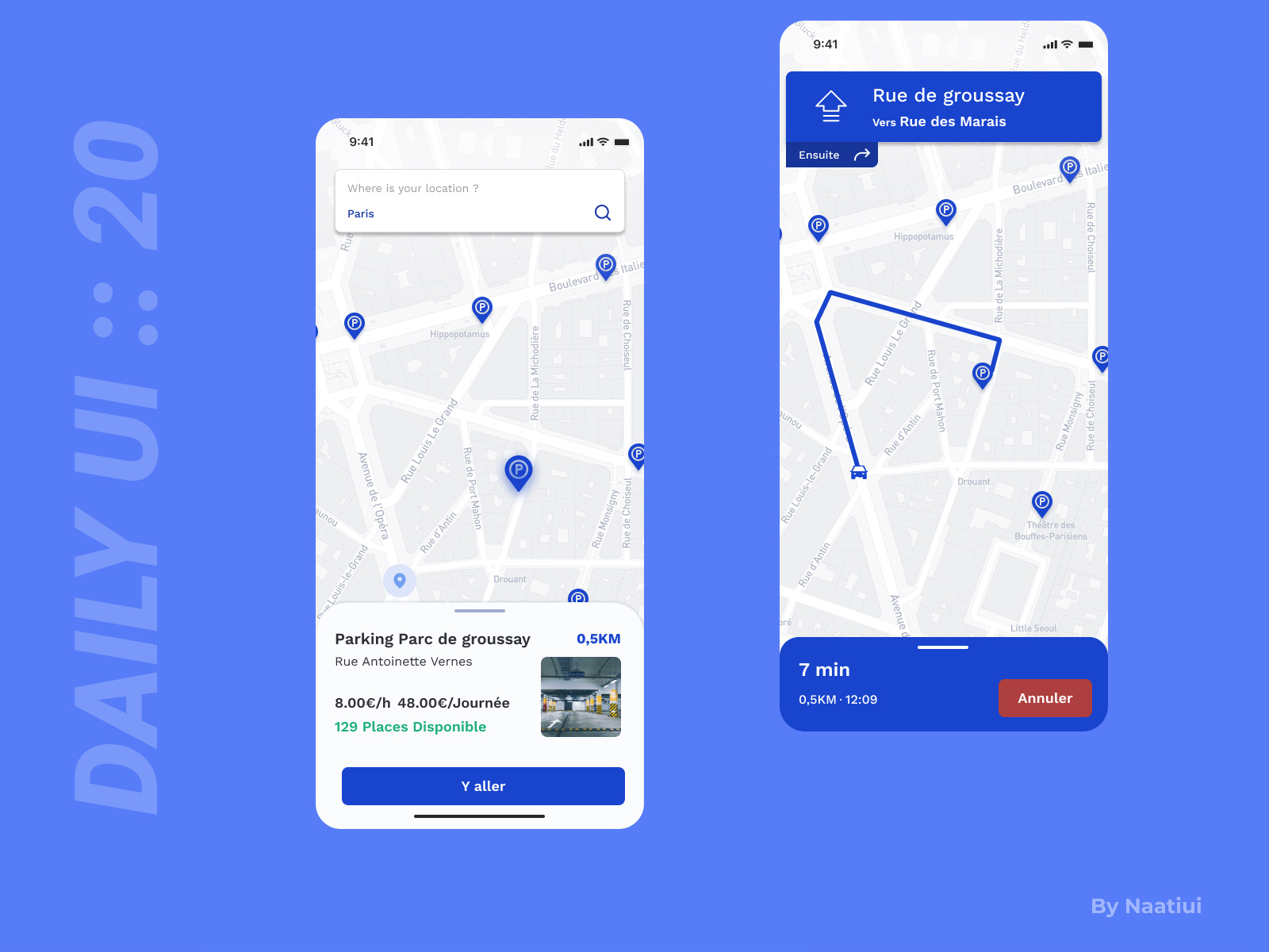 Location Tracker - Daily UI 20 by Nathan Eliezer on Dribbble