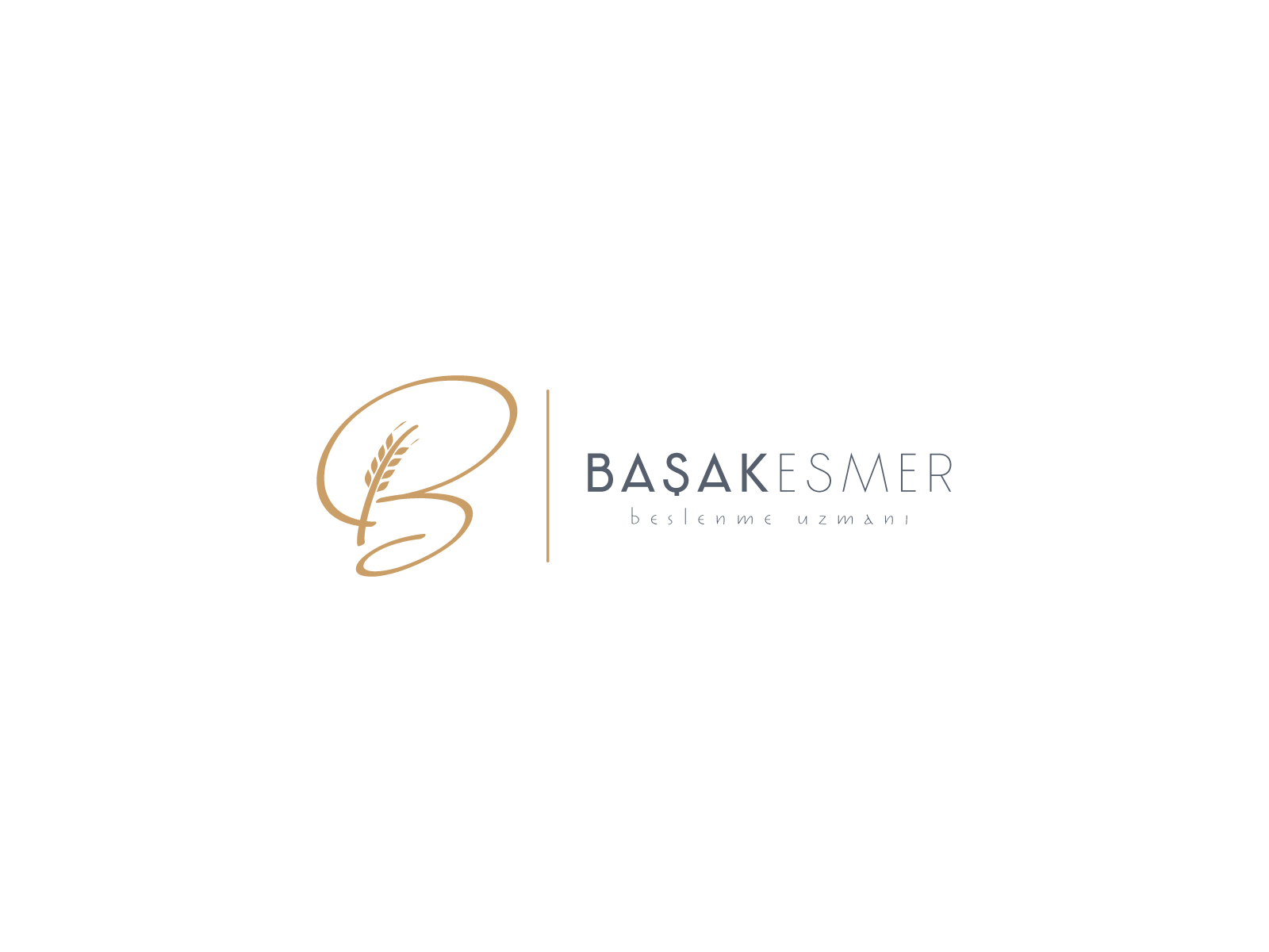 Diyetisyen Başak Esmer Logo Design by Kreatone. Studio on Dribbble
