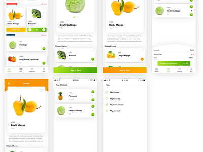 Grocery App - Freebie by Shoaib Mahmud on Dribbble
