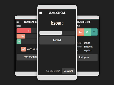 Game of Words by Jens Ljungblad on Dribbble