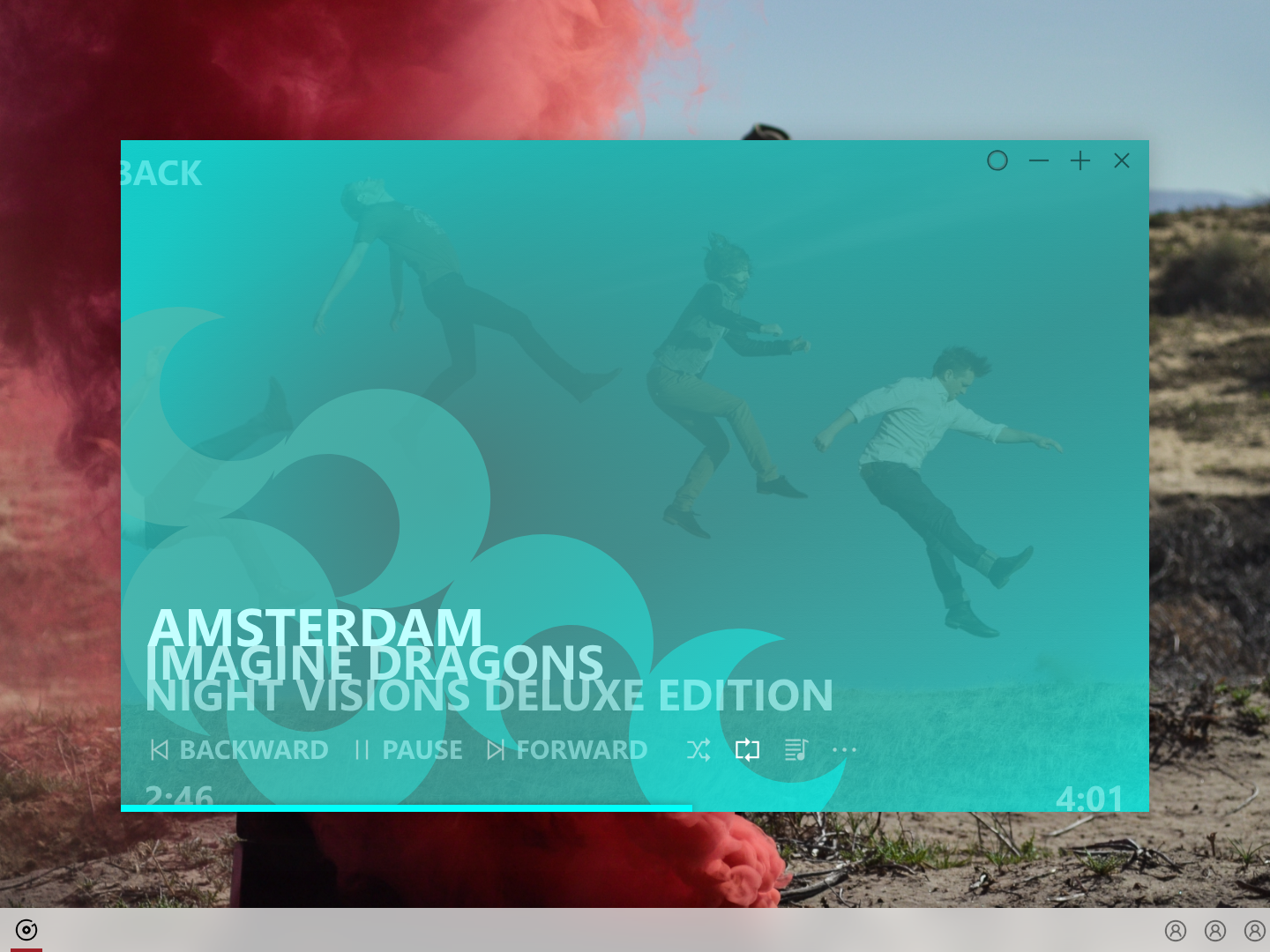 Microsoft Windows Groove App by Farhood Kankash on Dribbble
