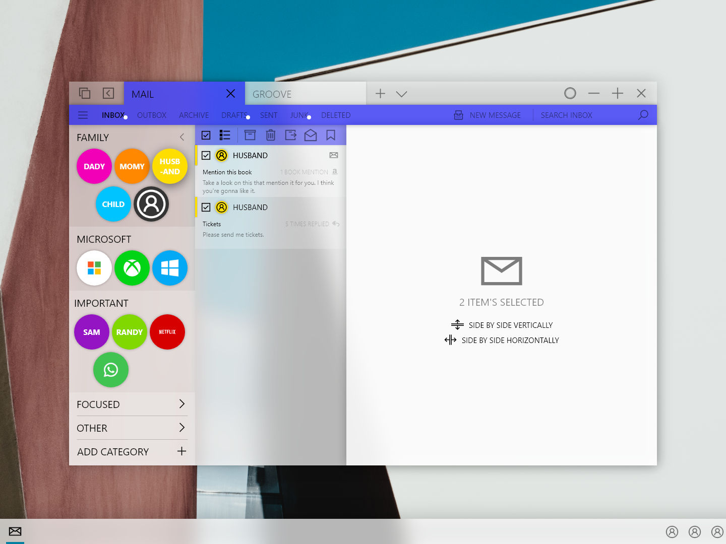 Microsoft Windows Mail App by Farhood Kankash on Dribbble