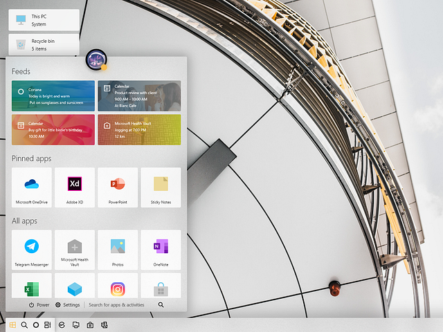 Start Menu designs, themes, templates and downloadable graphic elements ...