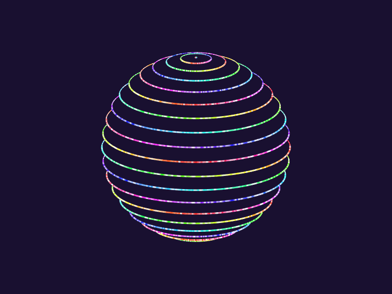Rainbow sphere is your friend by Marc Edwards Bjango on Dribbble