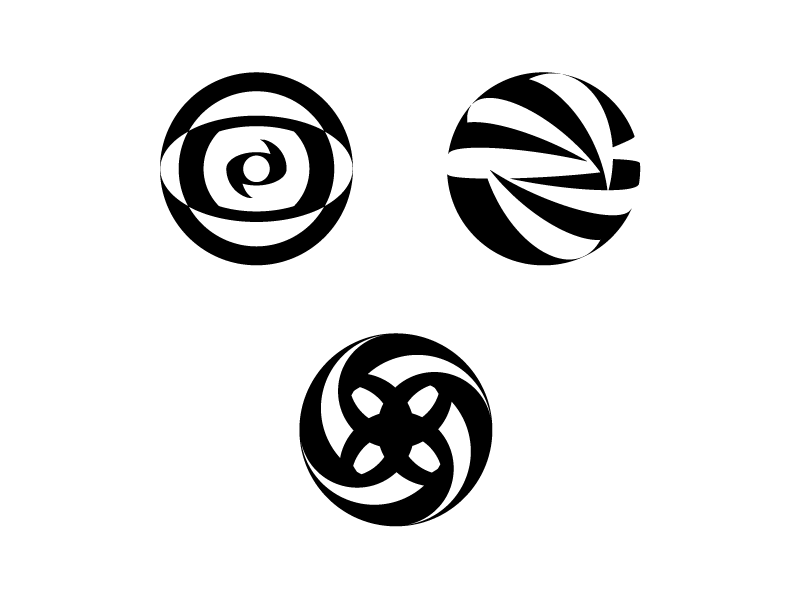 Dribbble - sound-360-logo-design-ideas.png by Newton Llorente