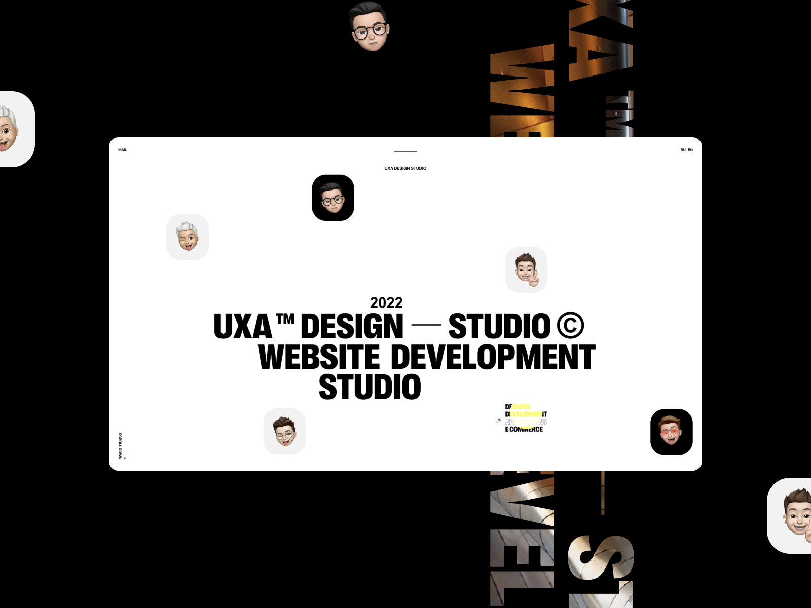 UXA DESIGN STUDIO by Denys Fedorov on Dribbble