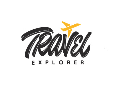 Travel Explorer Logo Concept by Azam Rafiq on Dribbble