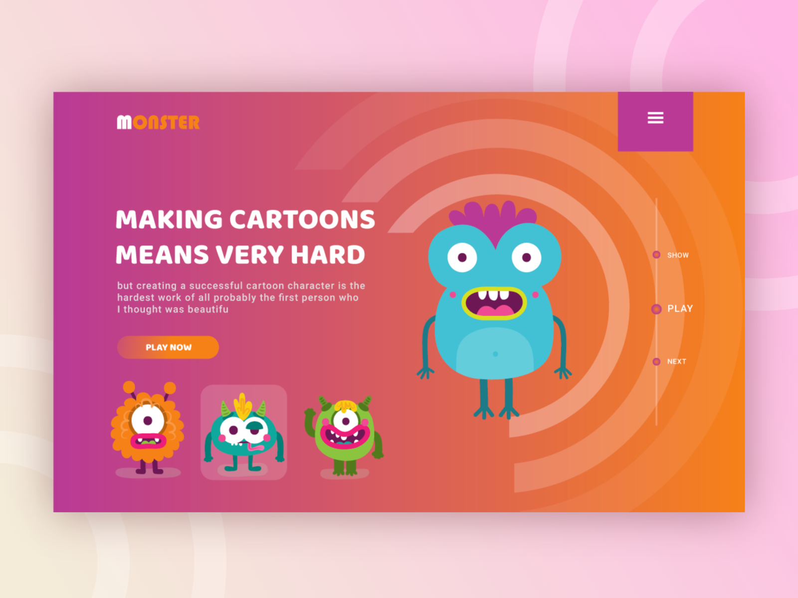 Cartoon shop User interface by Sourav Aich on Dribbble