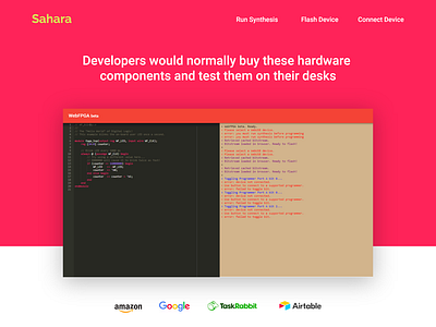 Web Application landing page design by Sourav Aich on Dribbble