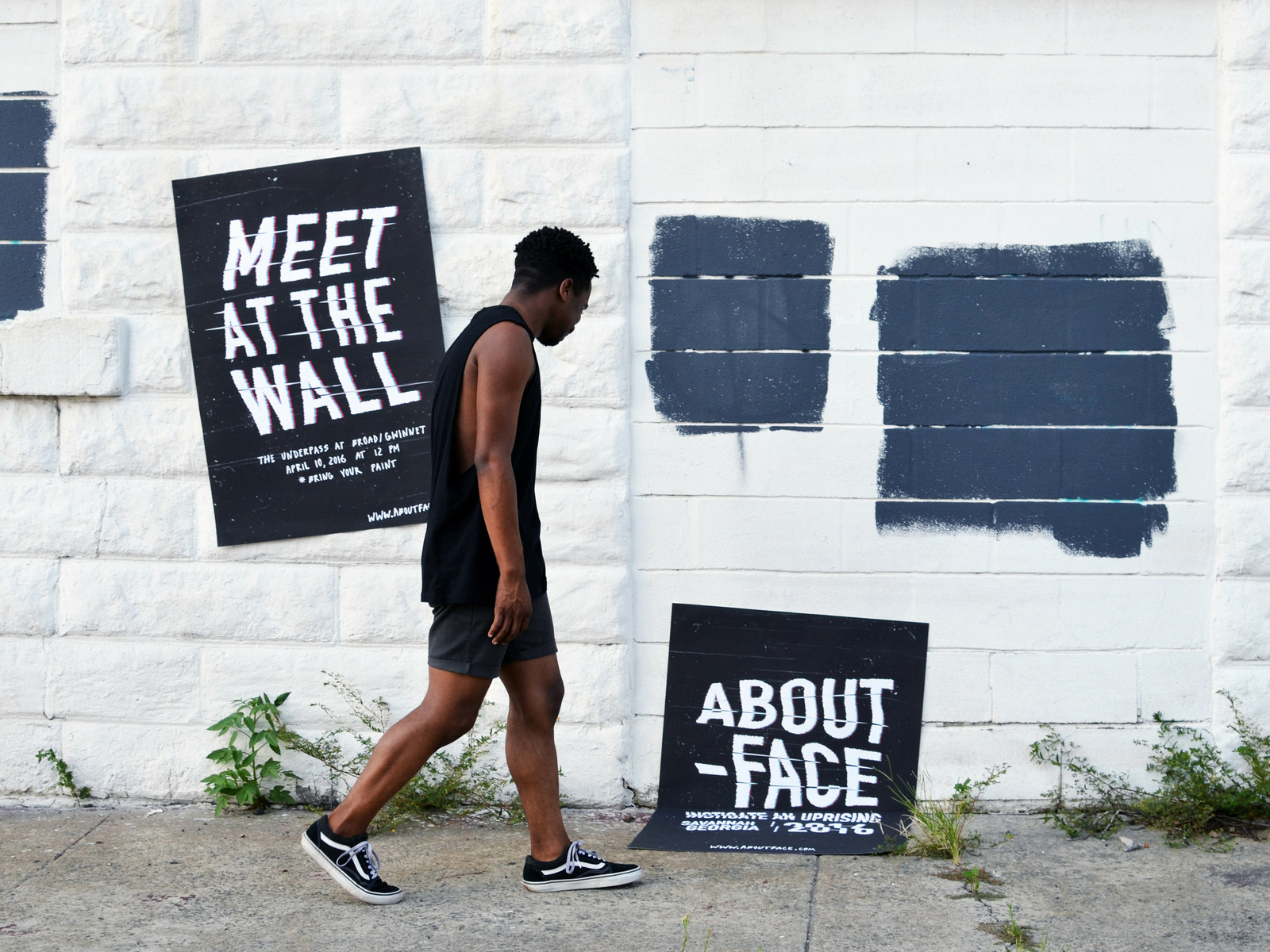 About-Face Campaign by Andrea Celis on Dribbble